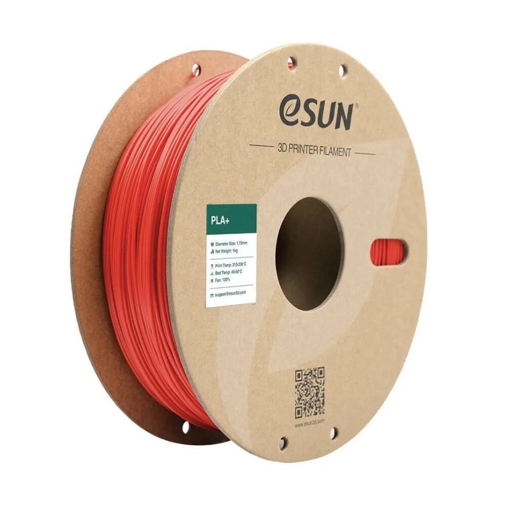 PLA+ пластик 1.75 мм eSUN красный 1 кг купить в Москве - цены ...